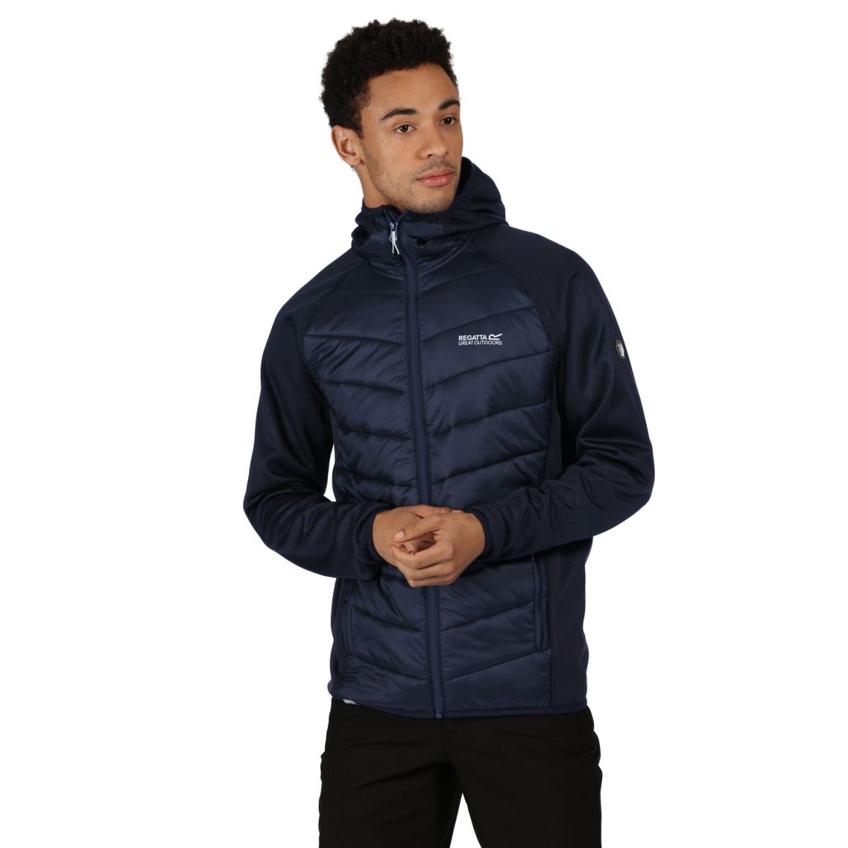 Regatta Men's Anderson V Hybrid Softshell Jacket - Navy - Edinburgh ...