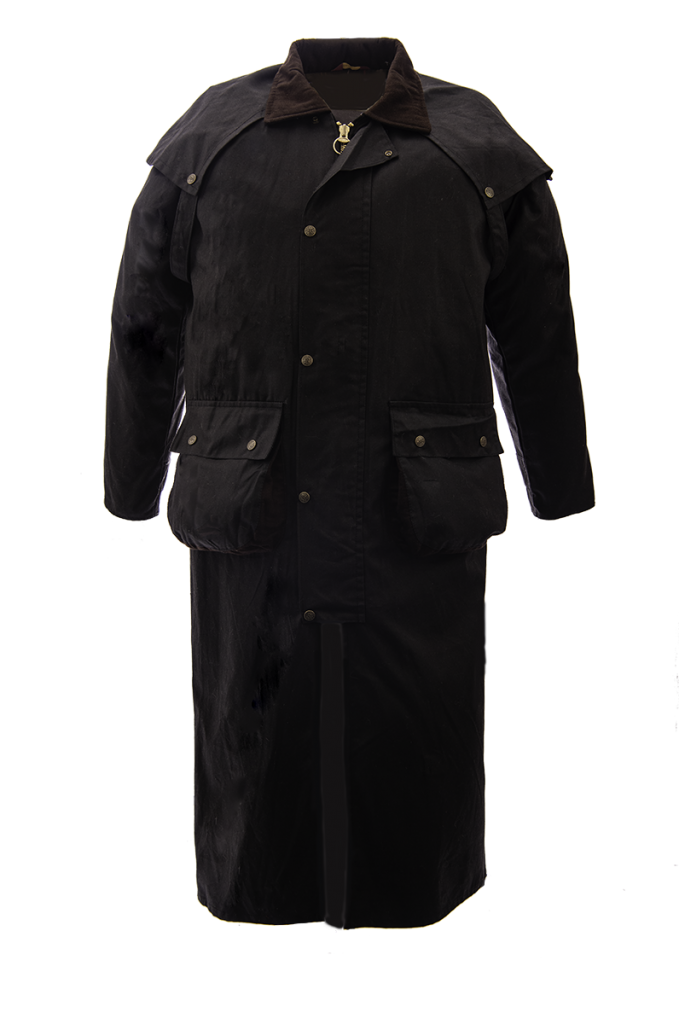 Hi-Diver Full Length Wax Jacket Black - Edinburgh Outdoor Wear