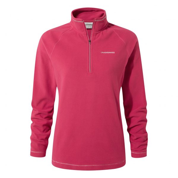 Craghoppers Women's Miska Fleece - Vivacious Pink - Edinburgh Outdoor Wear