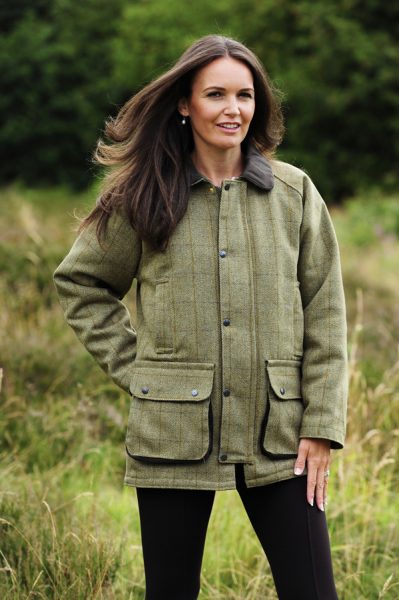 Bronte Men's Derby Tweed Jacket - Beige - Edinburgh Outdoor Wear