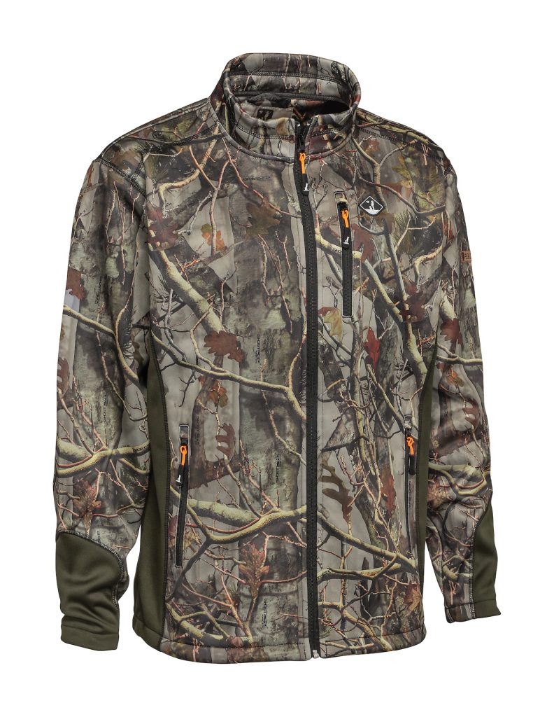 Percussion Kids Softshell Zipped Hoodie - Forest Evo - Edinburgh ...