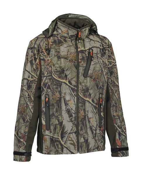 Percussion Men's Softshell Jacket - Forest Evo - Edinburgh Outdoor Wear